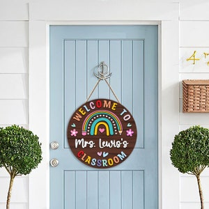 Teacher Doorsign, Back to School Gift, Teacher Appreciation, Teacher ...