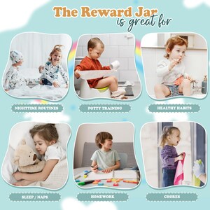 Potty Reward Jar, Potty Training Jar, Kids Toilet Reward, Good Behavior ...