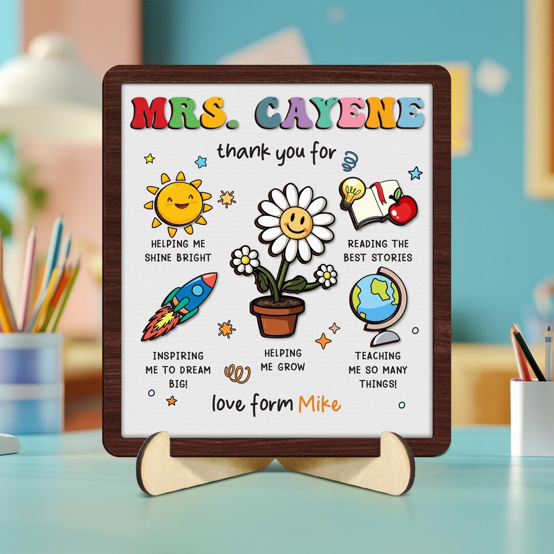 Back to School Gift for Teacher, Teacher Appreciation Gifts, Thank You ...