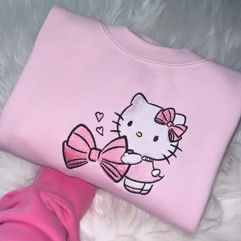 Hello Kittys Bow Svg - Etsy