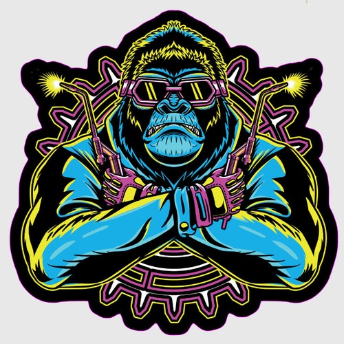 Walk With a Limp Weld Like a Pimp Sticker - Etsy