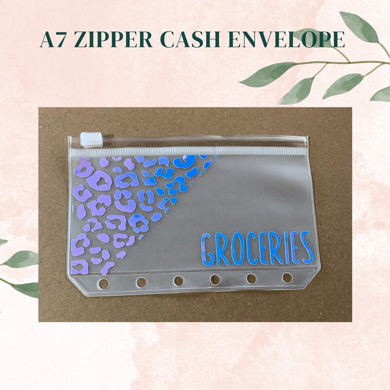 Zipper Cash Envelopes - Etsy