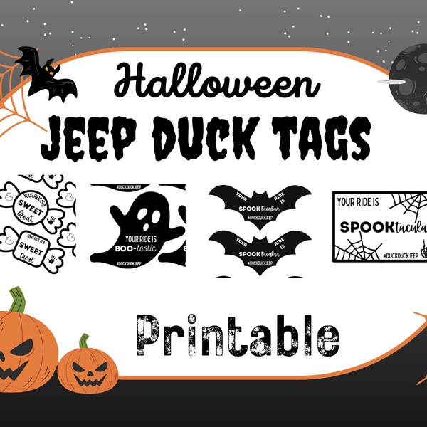 Duck Duck Jeep Tags - Etsy