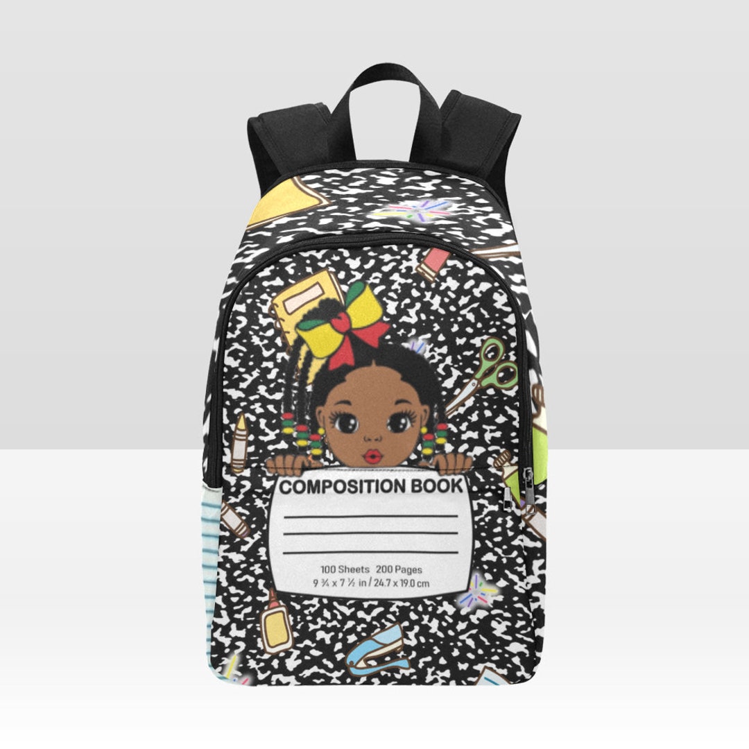 Personalized Black Girl Backpack, School Rucksack - Etsy
