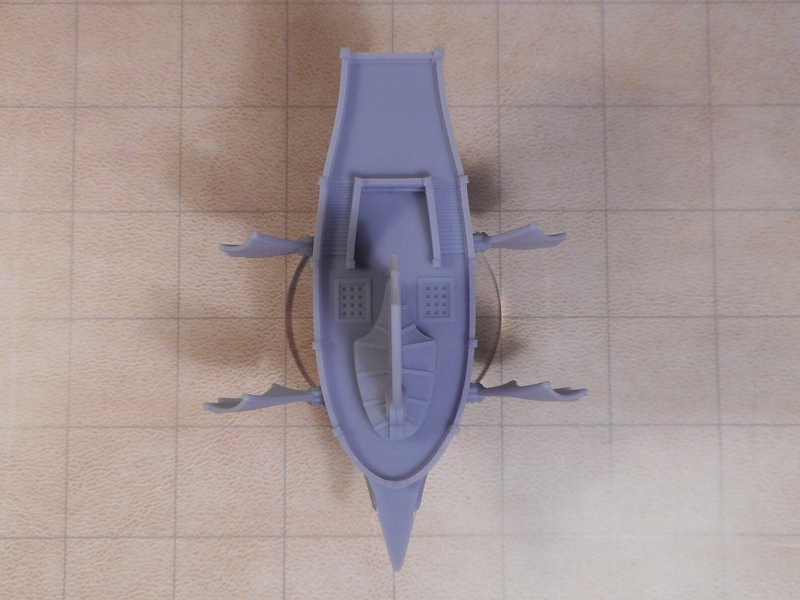 Dreadnought Airship Miniature Flying Fantasy Ship Compatible With Dnd ...
