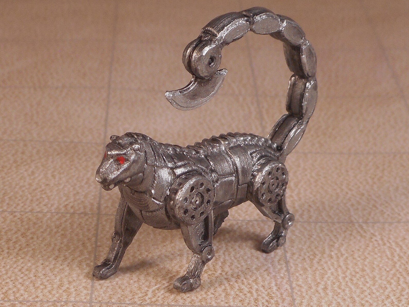 Robot Tiger Steel Defender for Dnd Artificer STL Files for 3D - Etsy