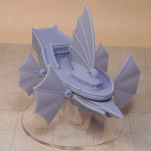 Dreadnought Airship Miniature Flying Fantasy Ship Compatible With Dnd ...