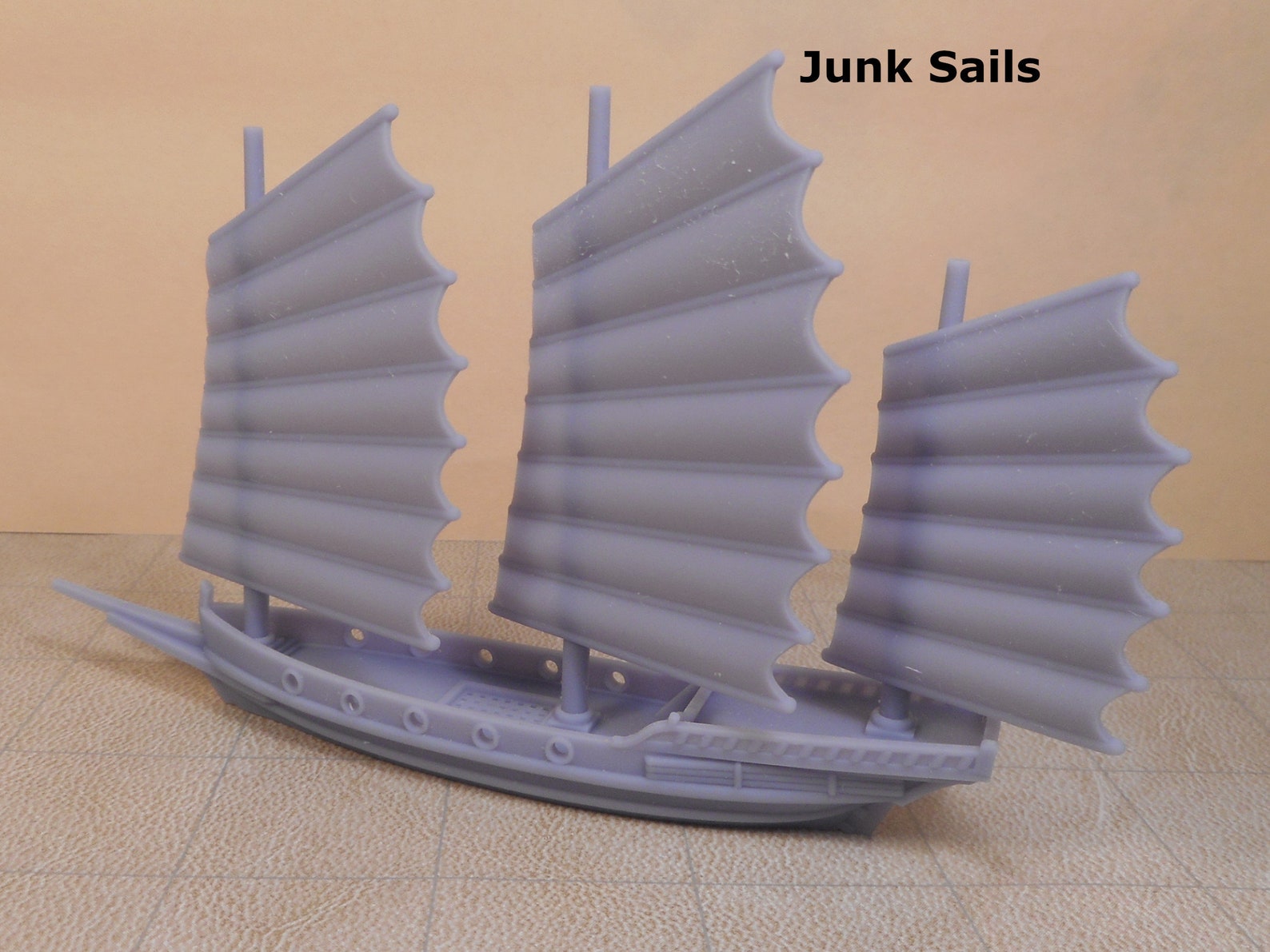Xebec Sailing Ship Gaming Miniature 3D Printed Ship Compatible With Dnd ...