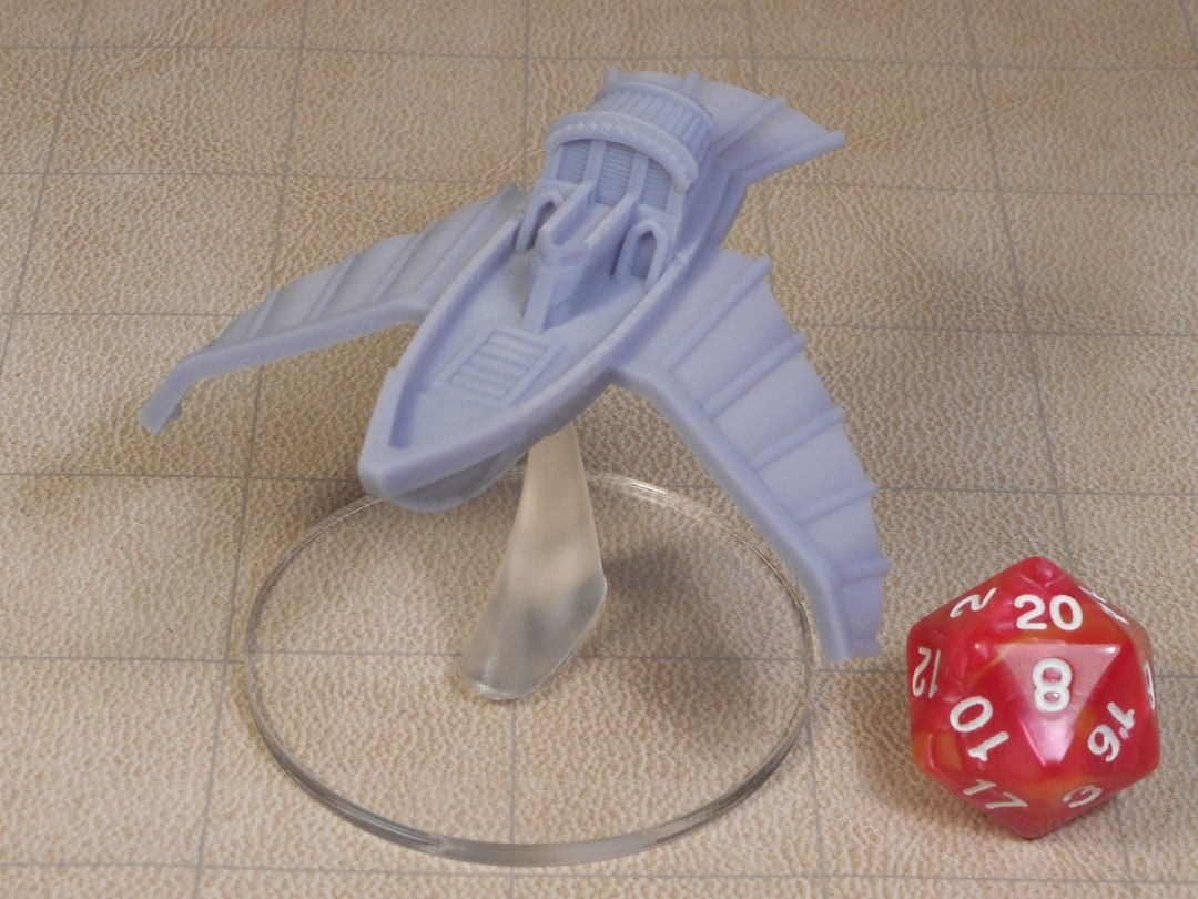 Bird of Prey Airship Miniature Flying Fantasy Ship Compatible With Dnd ...