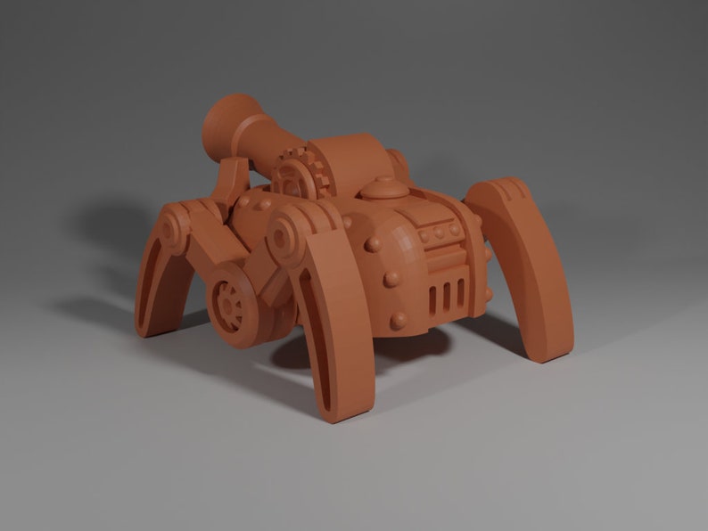 Robot Eldritch Cannon for Dnd Artificer STL for 3d Printing - Etsy ...
