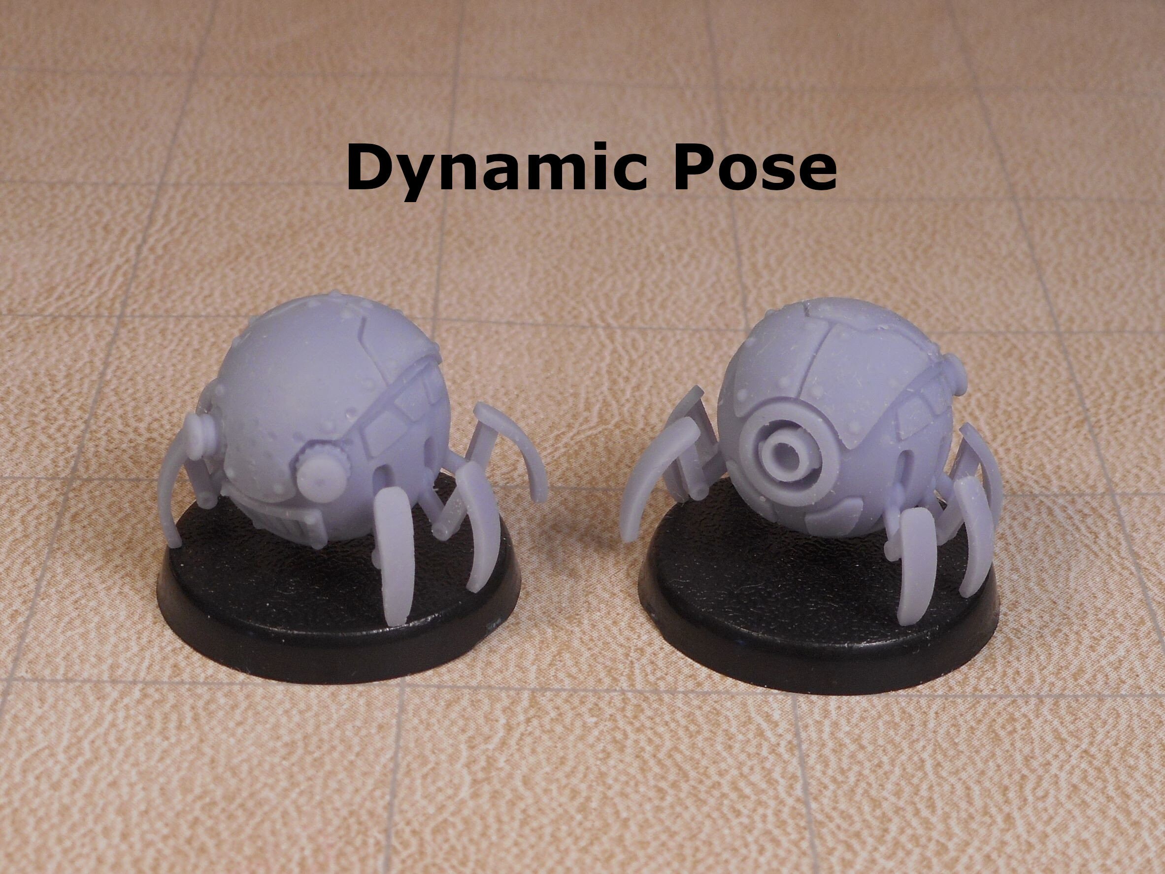 Spider Ball Clockwork Robot Miniature Artificer Construct for Tabletop ...