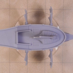 Dreadnought Airship Miniature Flying Fantasy Ship Compatible With Dnd ...