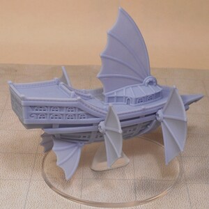 Dreadnought Airship Miniature Flying Fantasy Ship Compatible With Dnd ...