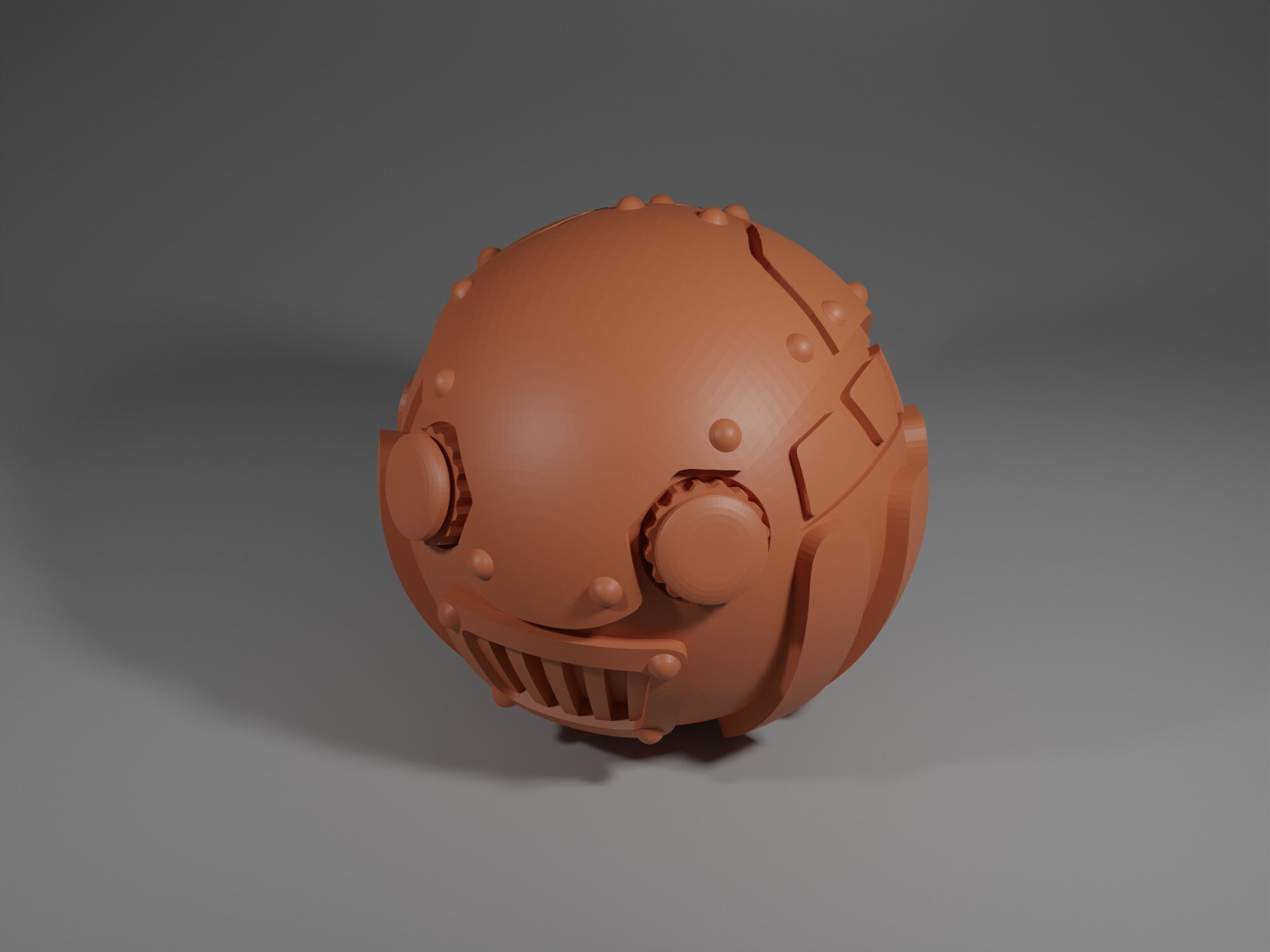 Spider Ball Clockwork Robot Miniature Artificer Construct STL for 3D ...