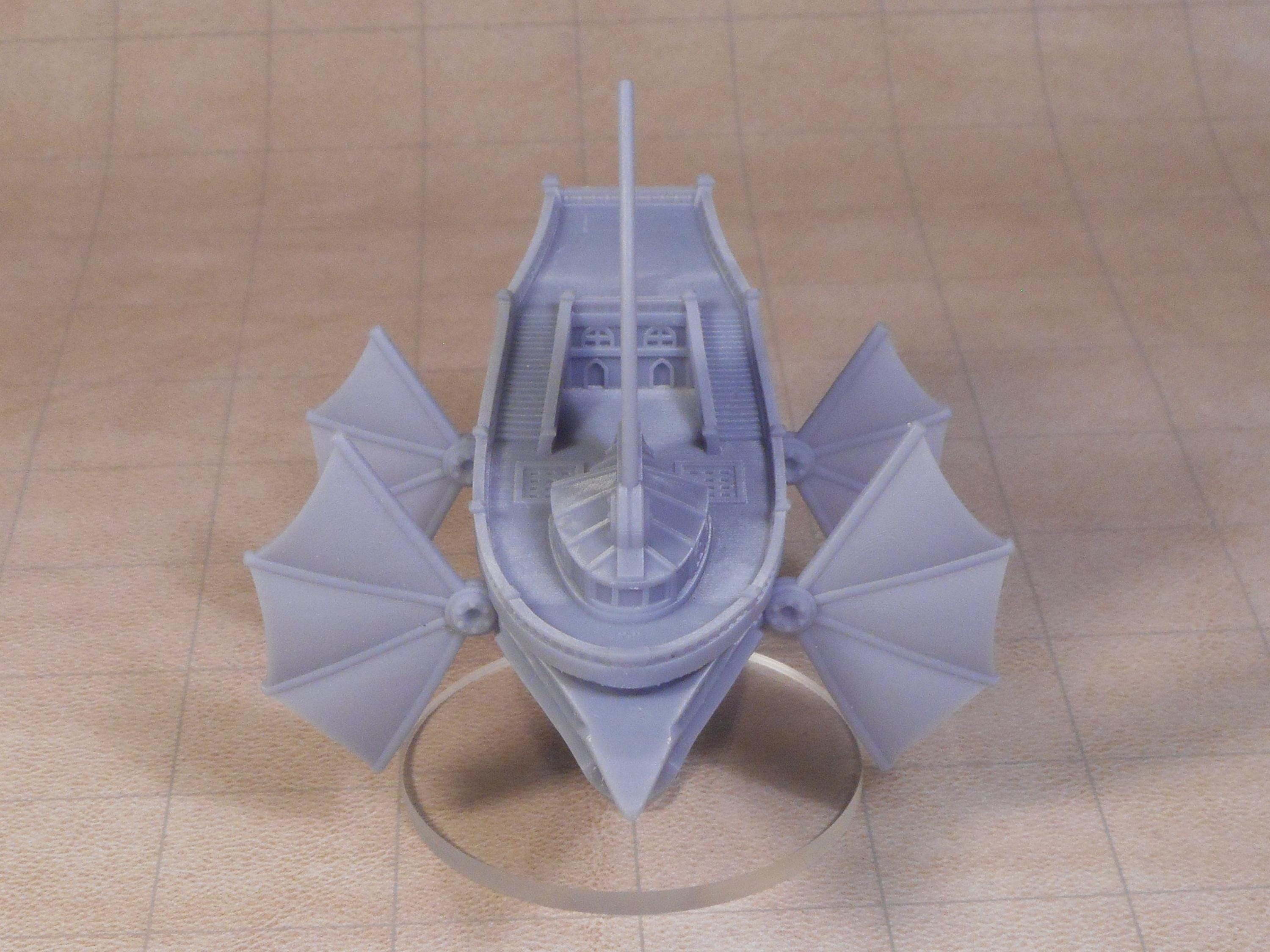 Dreadnought Airship Miniature Flying Fantasy Ship Compatible With Dnd ...