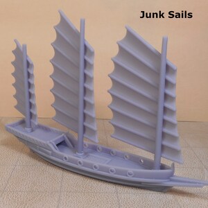Xebec Sailing Ship Gaming Miniature 3D Printed Ship Compatible With Dnd ...