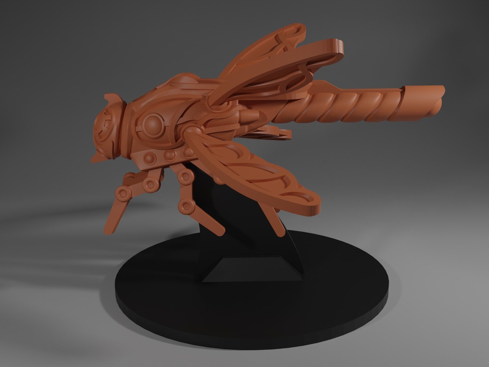Insect Fantasy Flying Ship Miniature STL Files for 3D Printing - Etsy