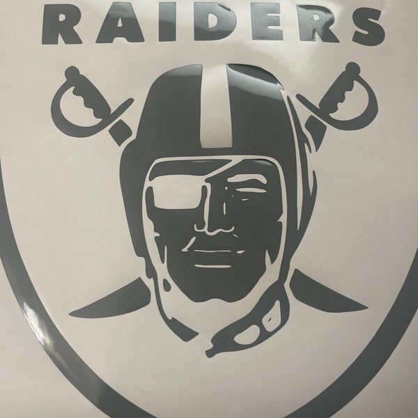 Raiders Car Window Decal - Etsy