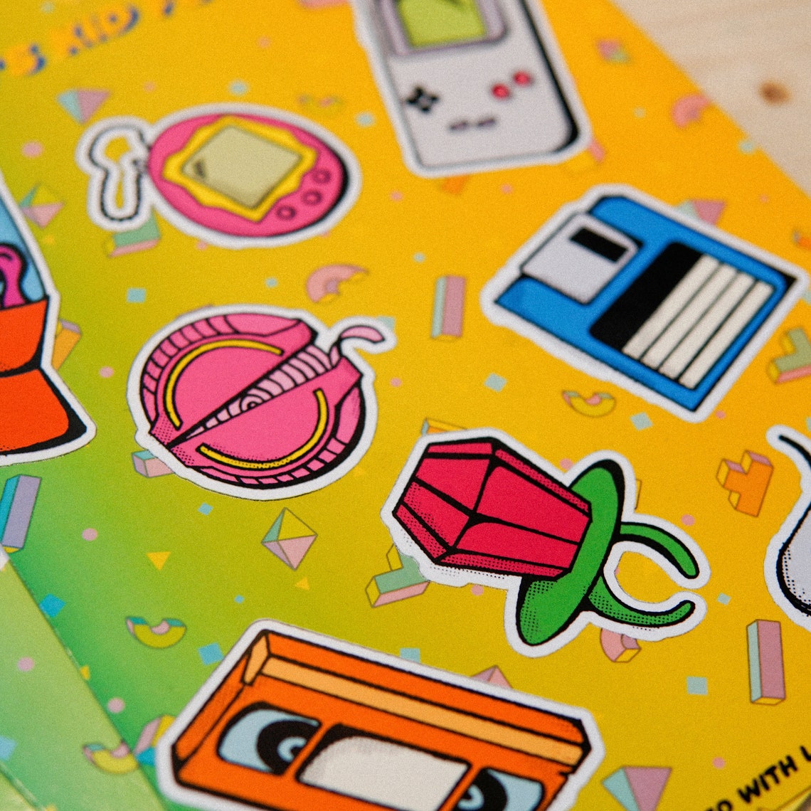 90s Kid Sticker Sheets - Etsy