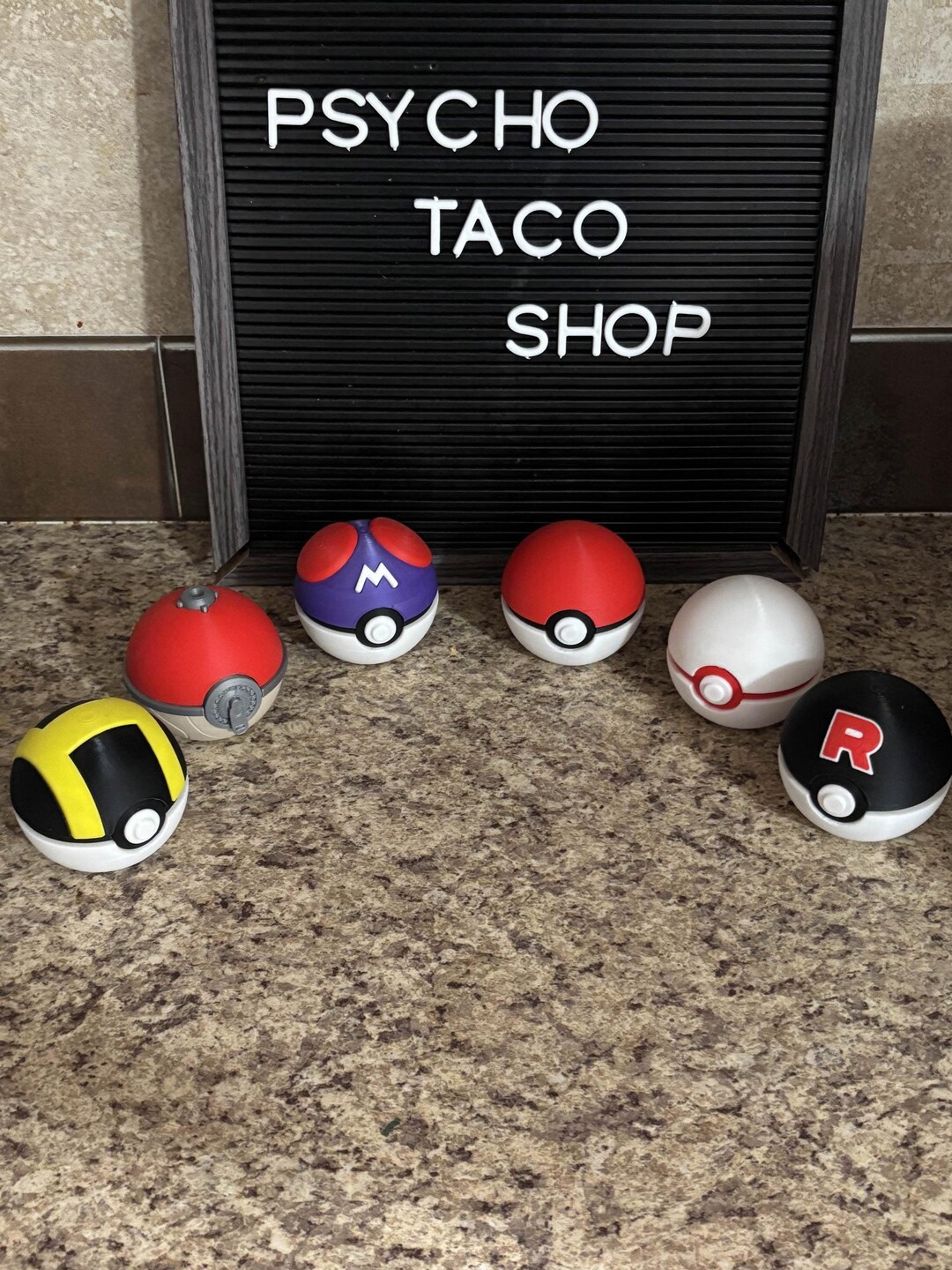 Poke Ball Replica |pokémon| Figures| - Etsy