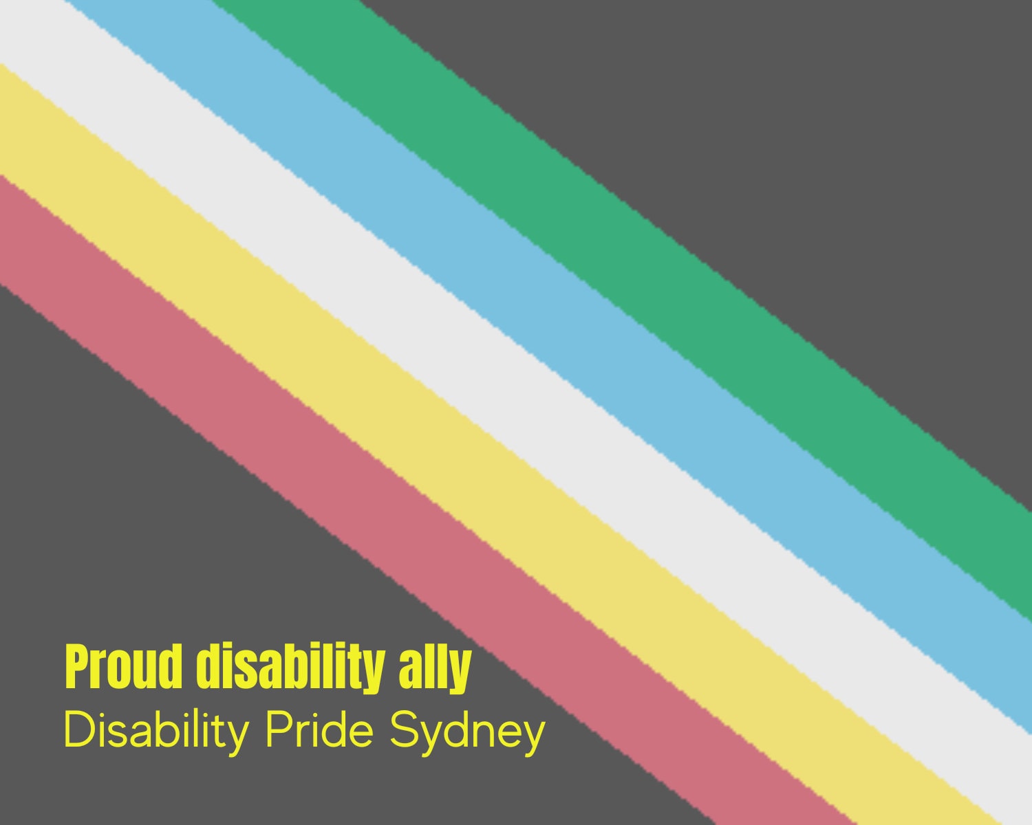 Disability Pride Flag Stickers - Etsy