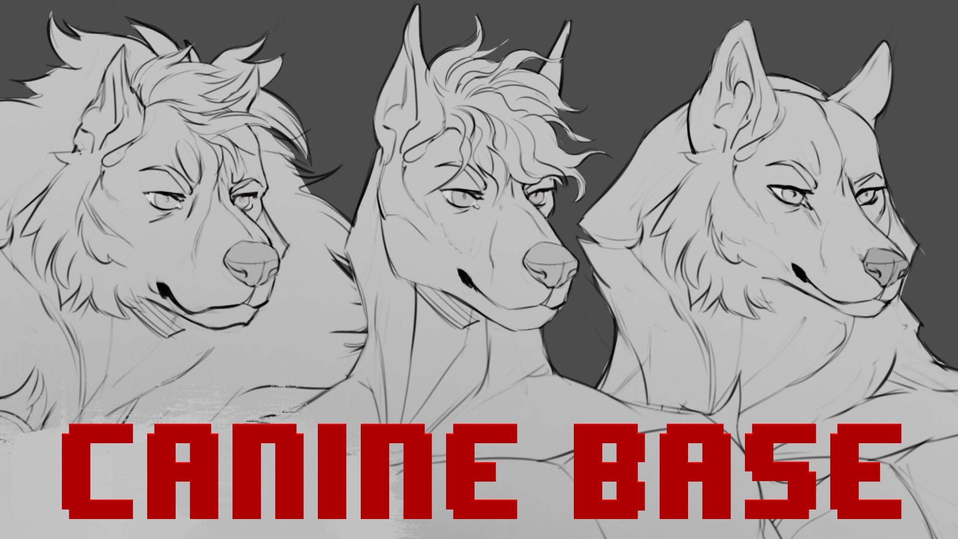 Dog / Wolf / Fox Customizable Mega Base - Make Your Own Adopts and ...