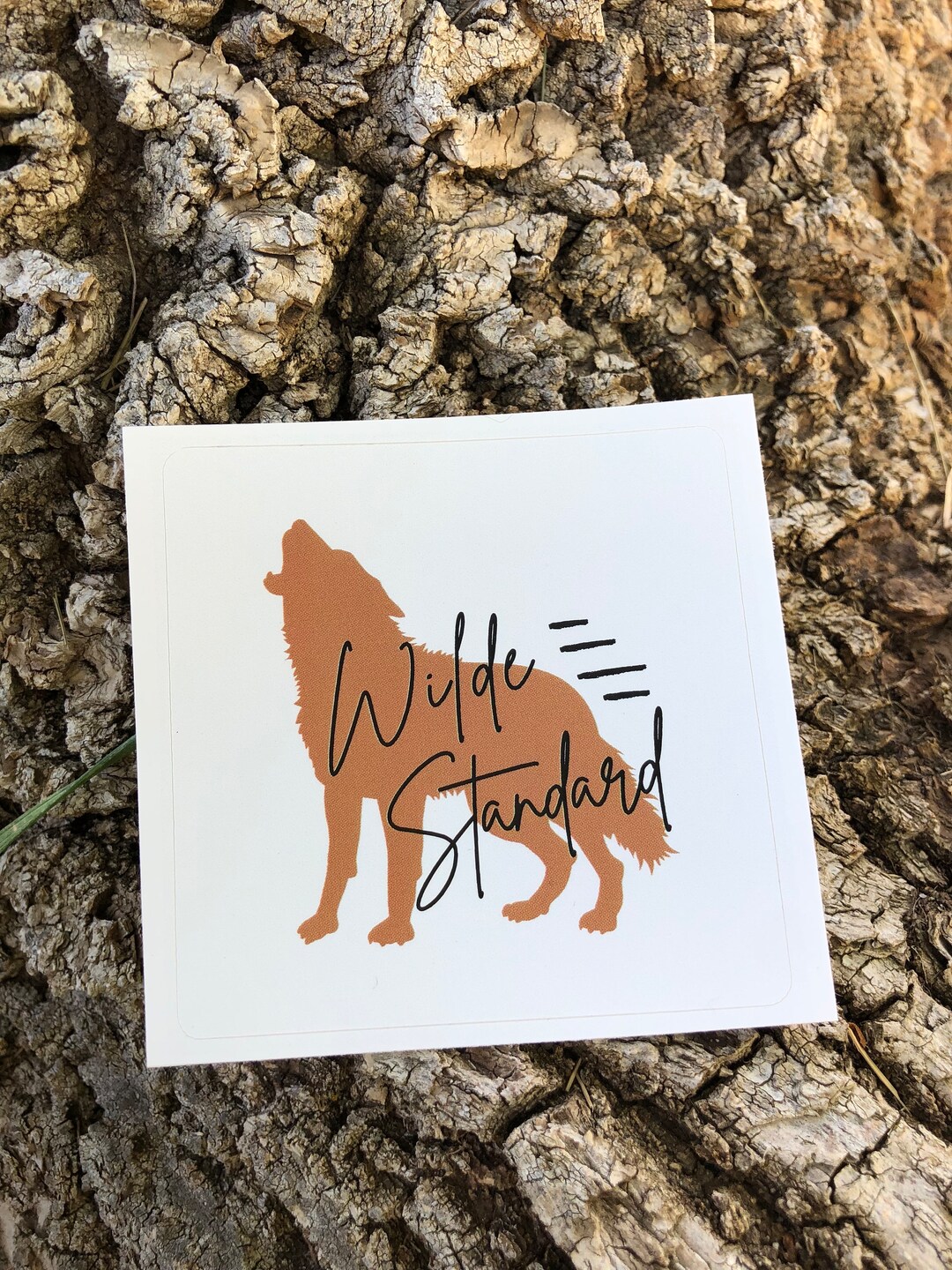 Wilde Standard Sticker / Wolf / Wild / Outdoor Life Sticker / Adventure ...