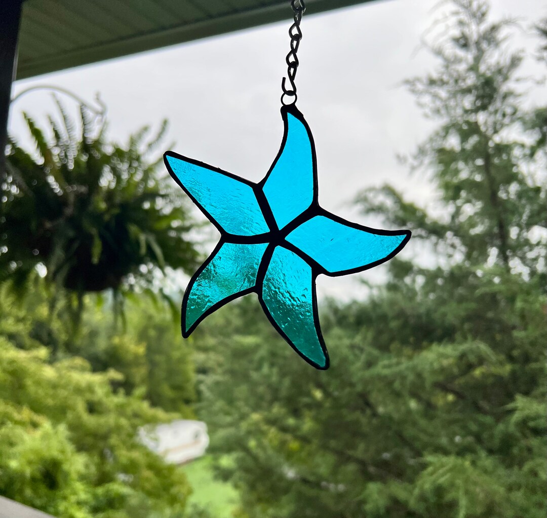 Starfish Suncatcher - Etsy