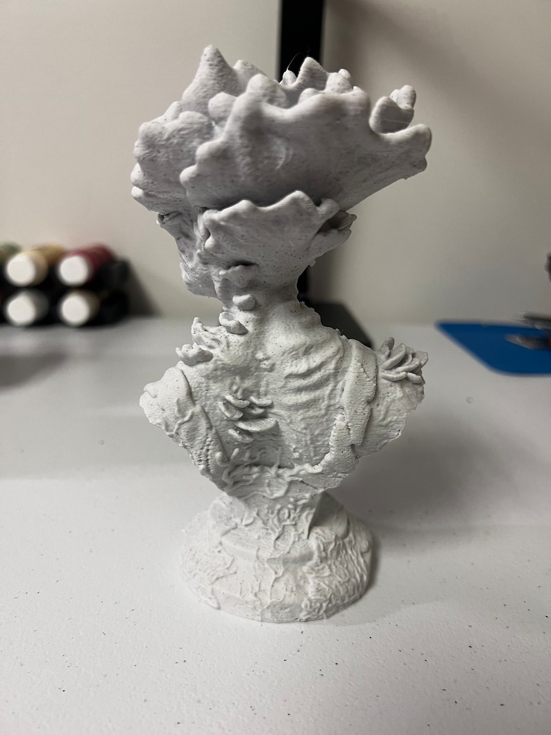 The Last of Us Clicker Bust Statue 3D Print HBO - Etsy