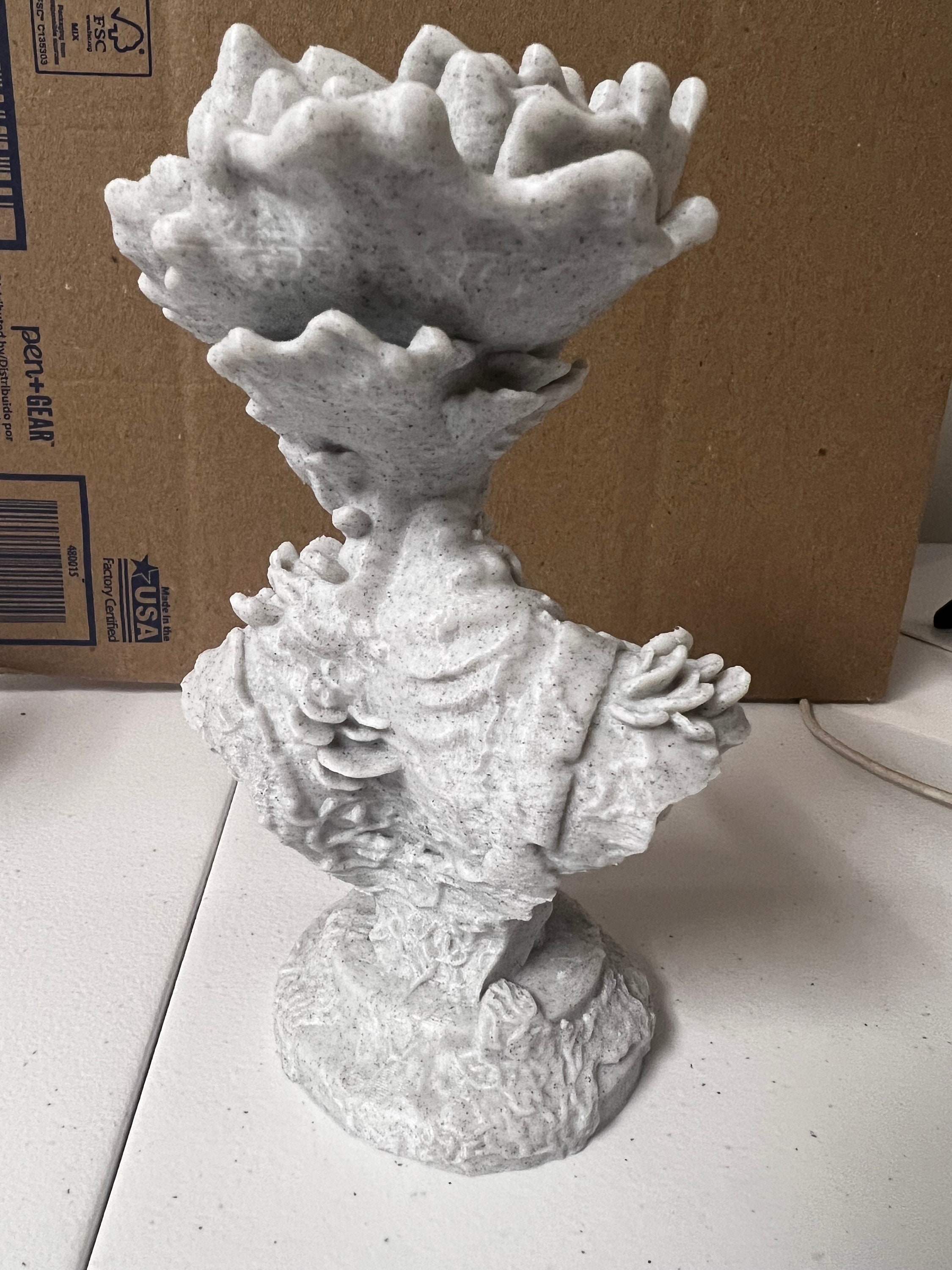 The Last of Us Clicker Bust Statue 3D Print HBO - Etsy