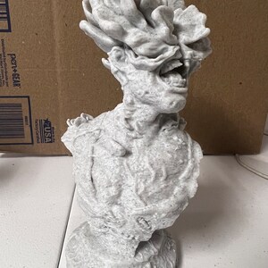 The Last of Us Clicker Bust Statue 3D Print HBO - Etsy