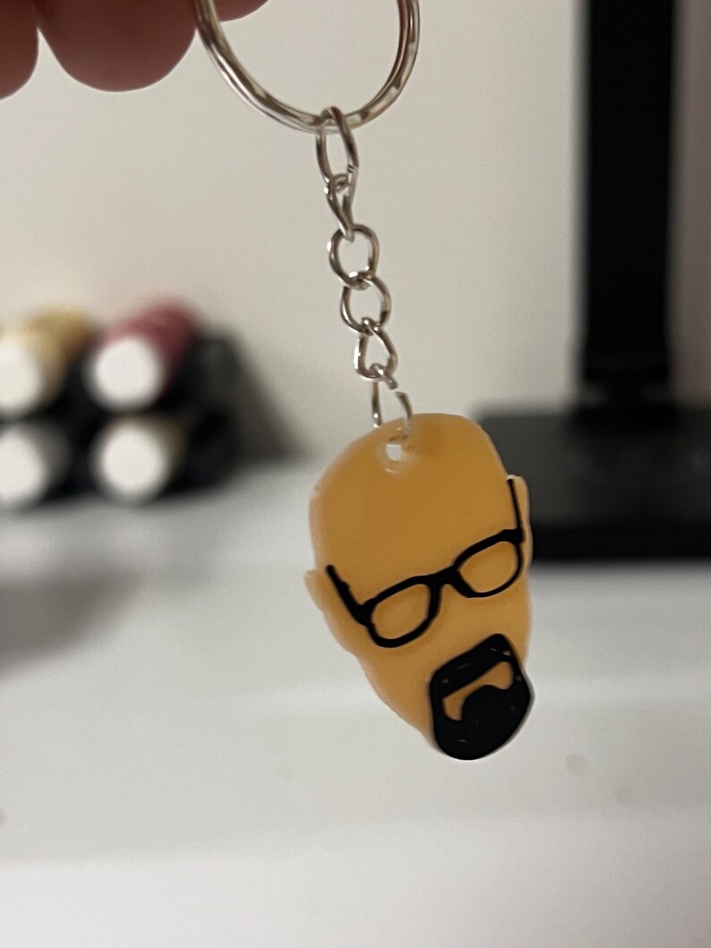 Breaking Bad Walter White Heisenberg Keychain Charm - Etsy