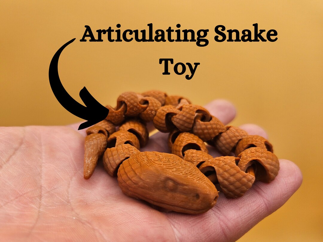Articulated Snake Fidget Toy Stress Toy Fidget Snake Sensory Toy Desk ...