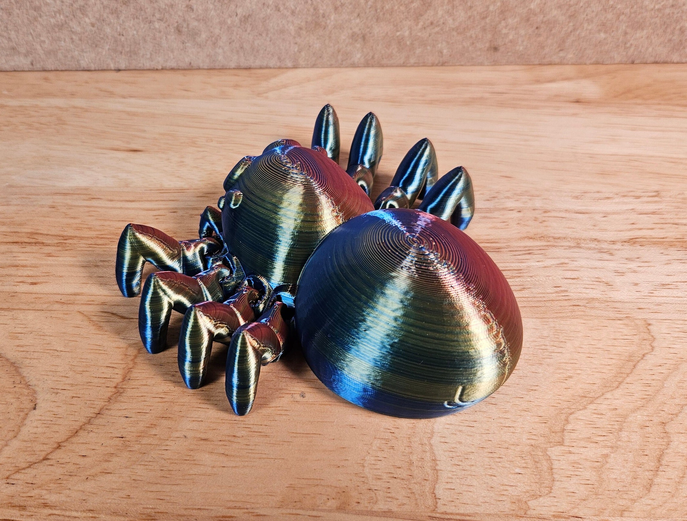 Articulating 3D Printed Spider Toy for Kids Articulating Spider ...