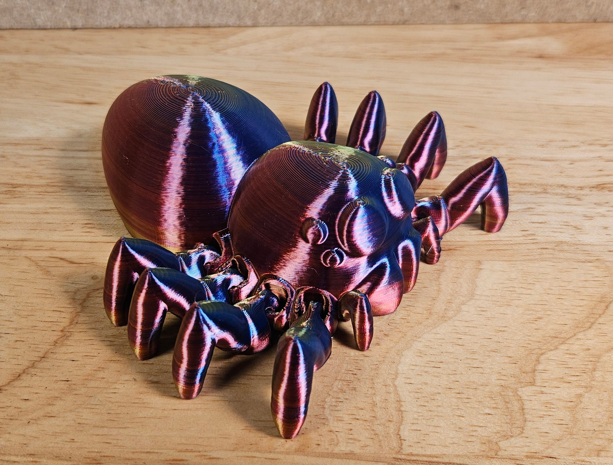 Articulating 3D Printed Spider Toy for Kids Articulating Spider ...