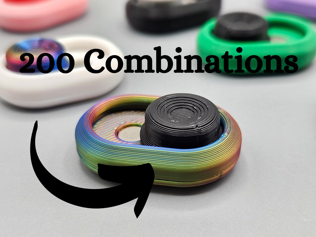 Magnetic Haptic Slider Fidget Toy Customizable Multicolor / Haptic ...