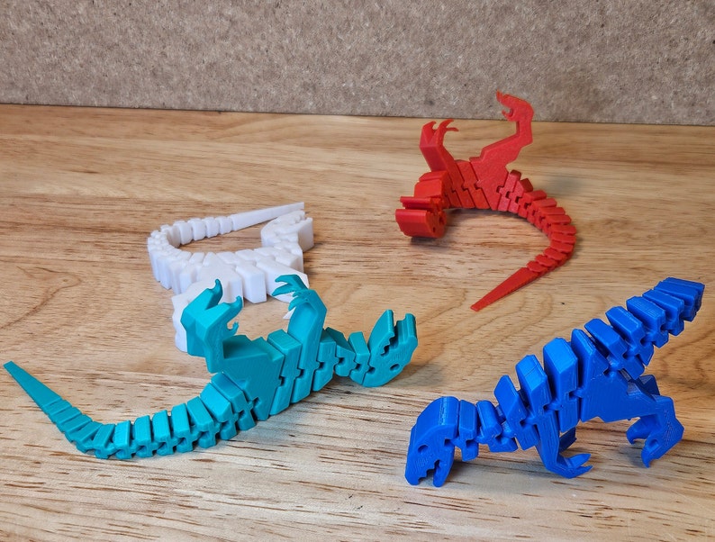 Articulating T-rex Raptor Toy Fidget T-rex Toy for Kids Gift - Etsy