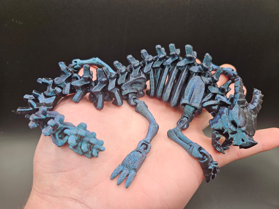 Articulating Dinosaur Skeleton Toy Skeleton / ADHD Fidget Toy ...