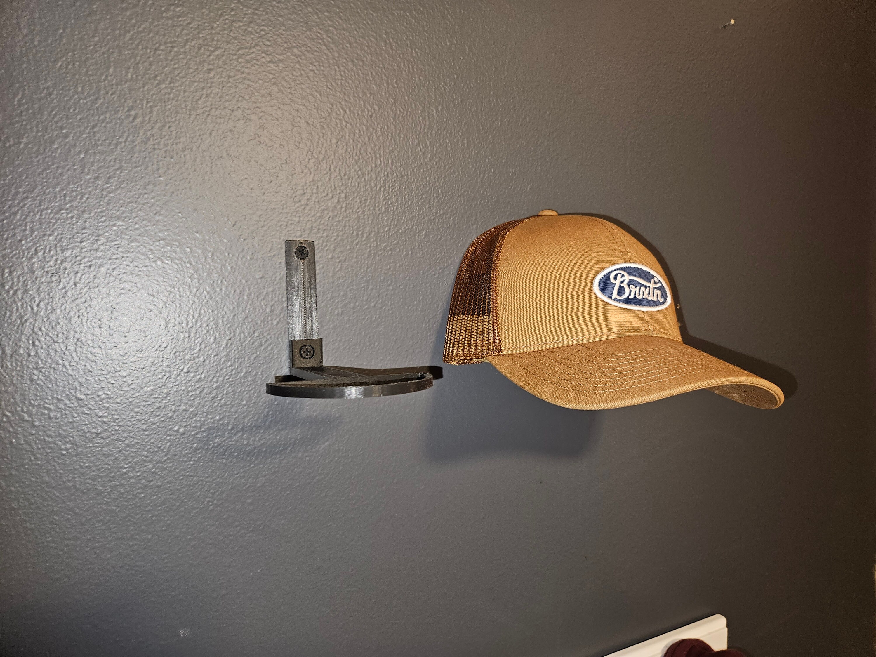Invisible Hat Wall Mount Home Organization Decor Baseball Hat Wall ...