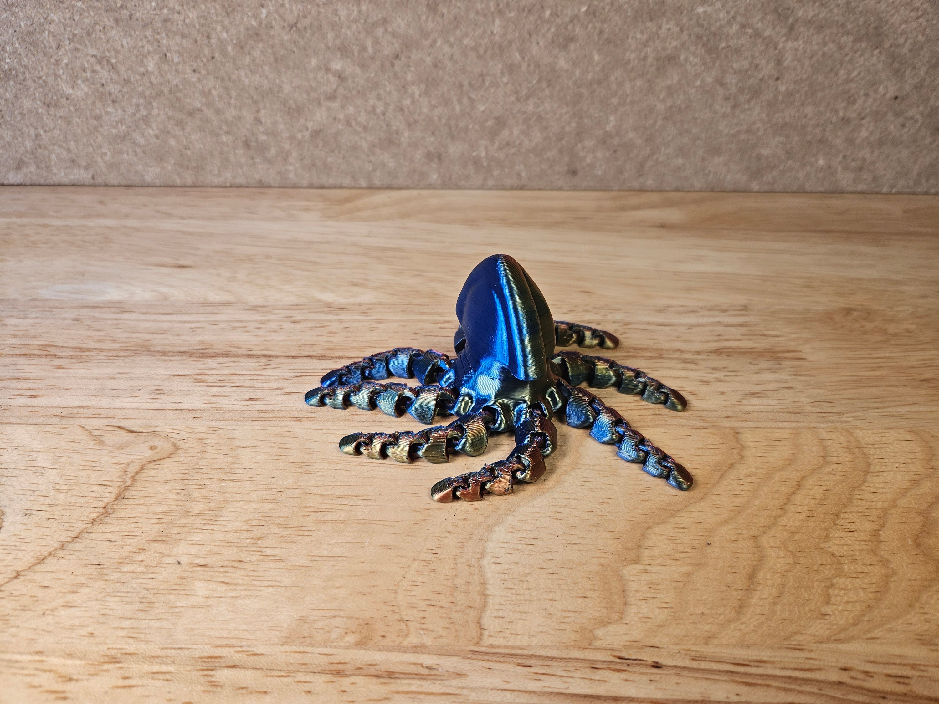 Articulating Squid Toy Fidget Squid Toy for Kids Gift for - Etsy