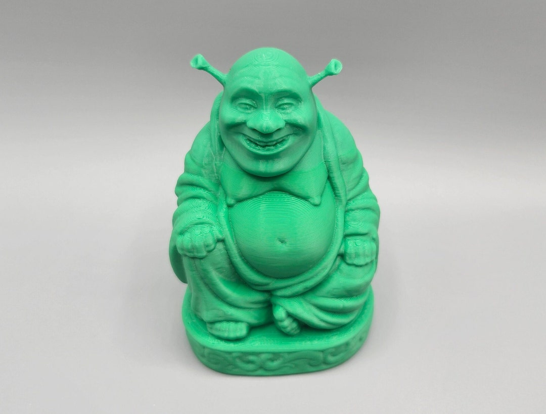 Shrek Buddha Statue Figurine Toy 3D Printed Gag Gift / Funny Gift ...