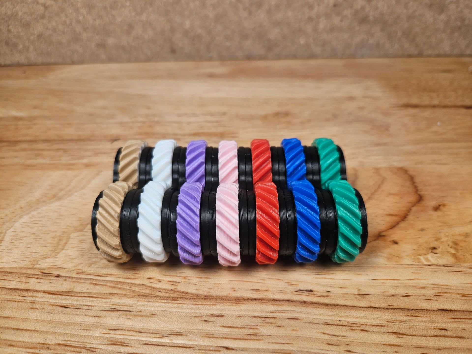 ADHD Fidget Gear Ring Toy for Kids Gift Fidget Toy Gear Ring Fidget ...