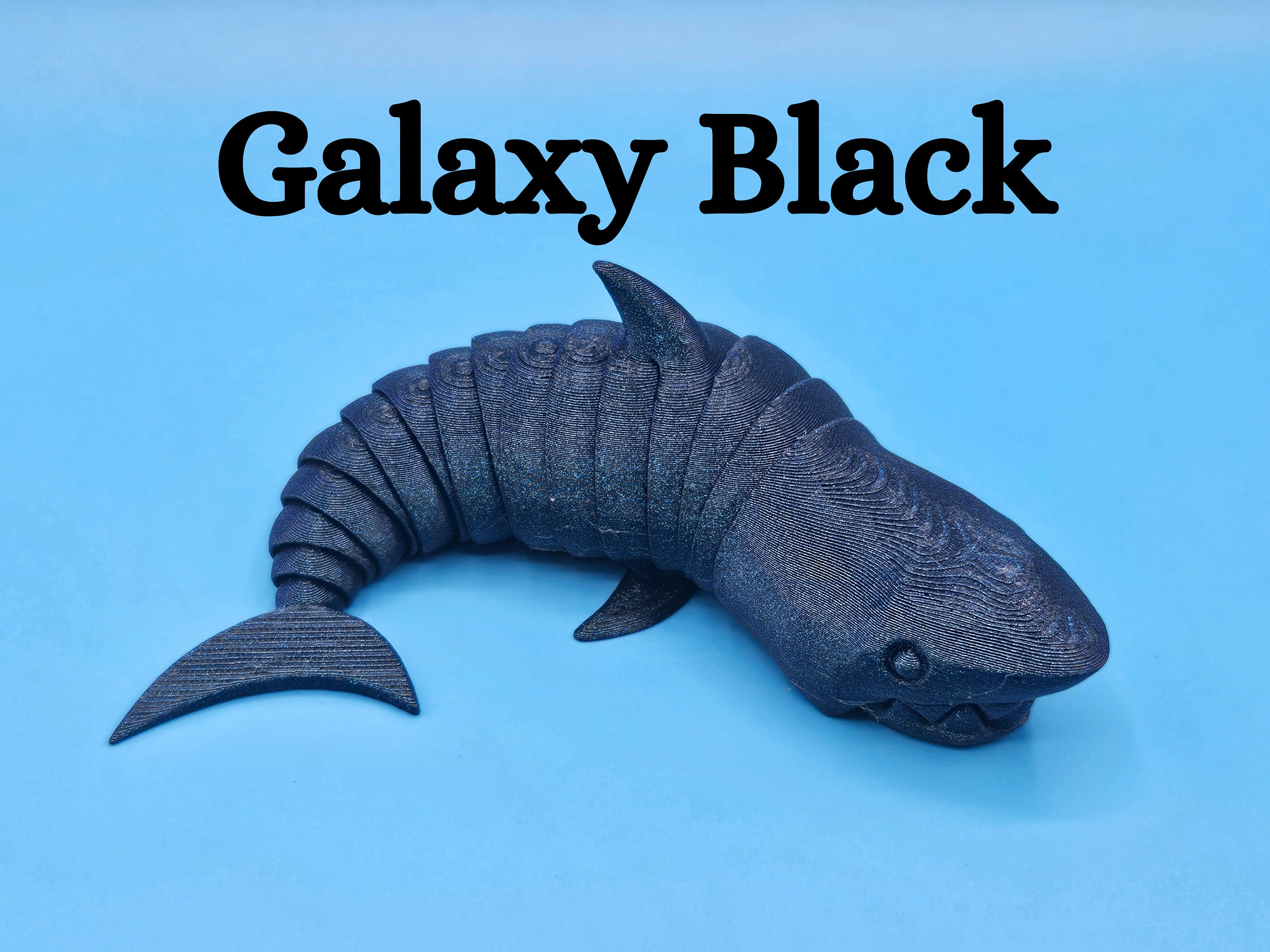 3D Printed Articulated Shark Fidget Toy for Kids / Water Toy / Fidget ...