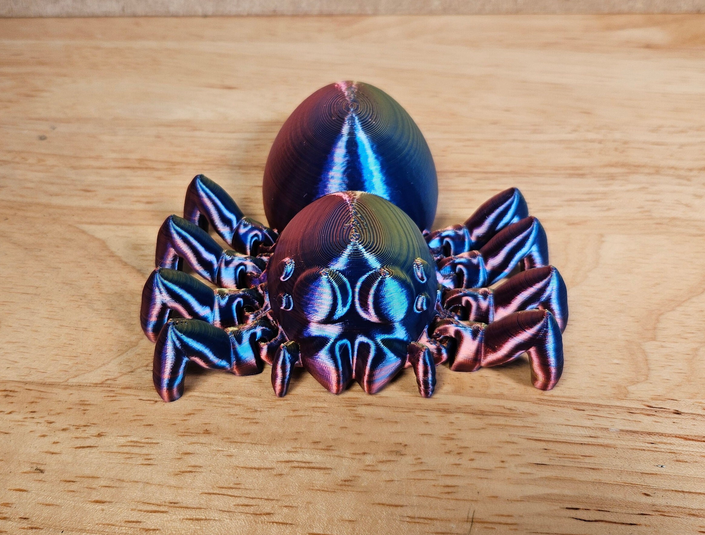 Articulating 3D Printed Spider Toy for Kids Articulating Spider ...