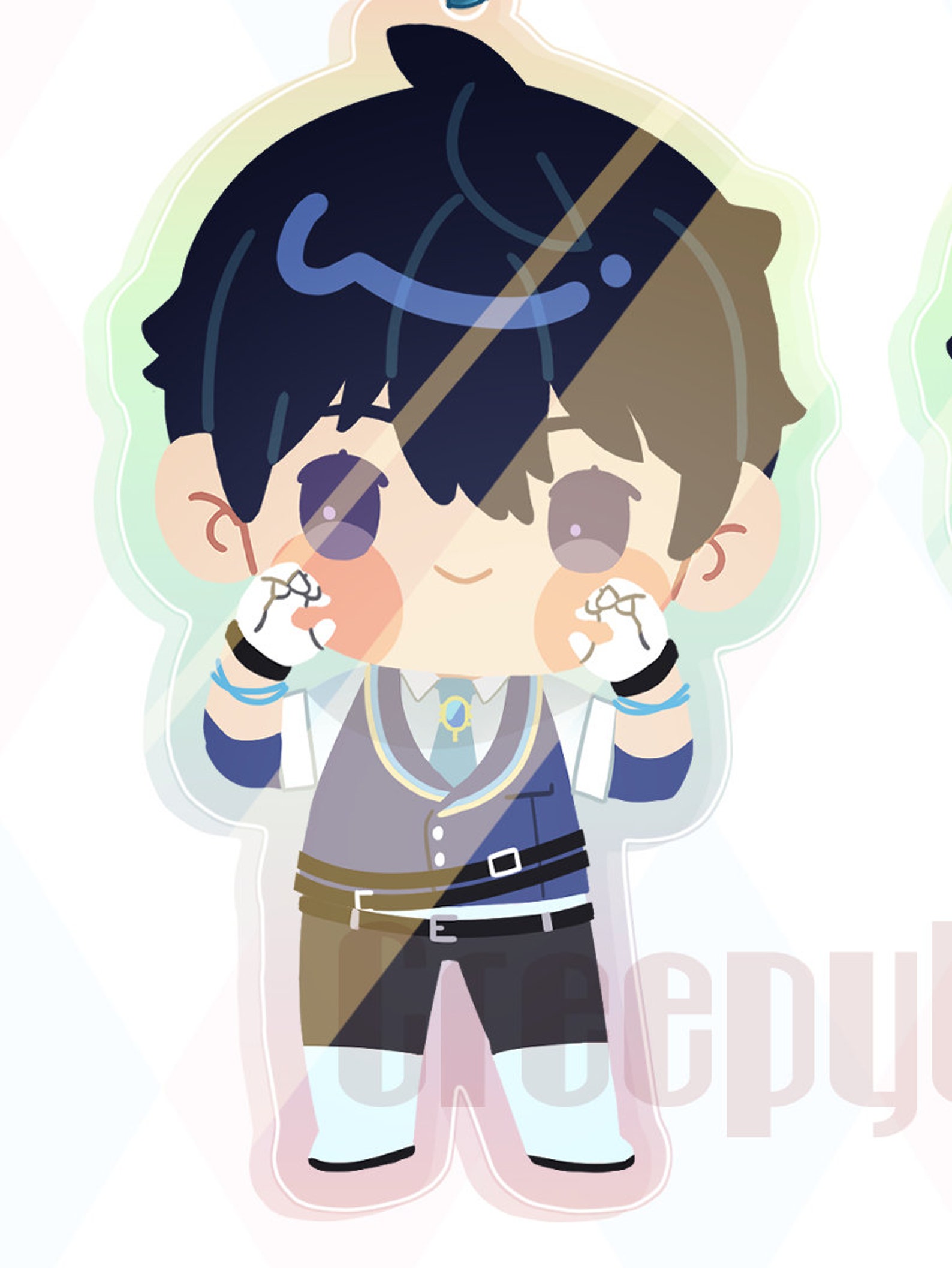 PLAVE Fanmade Acrylic Keychain Nam Yejun Han Noah Eunho Silver Ho - Etsy