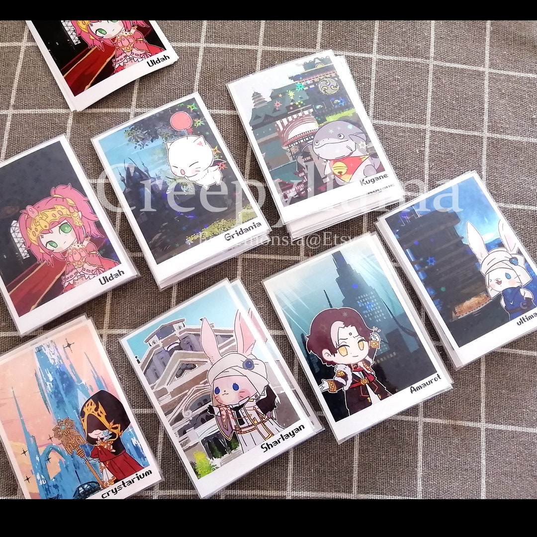 FFXIV Main Cities Polaroid Photo Prints | Uldah | Gridania | Kugane ...