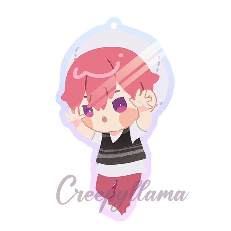 PLAVE Fanmade Acrylic Keychain Nam Yejun Han Noah Eunho Silver Ho - Etsy