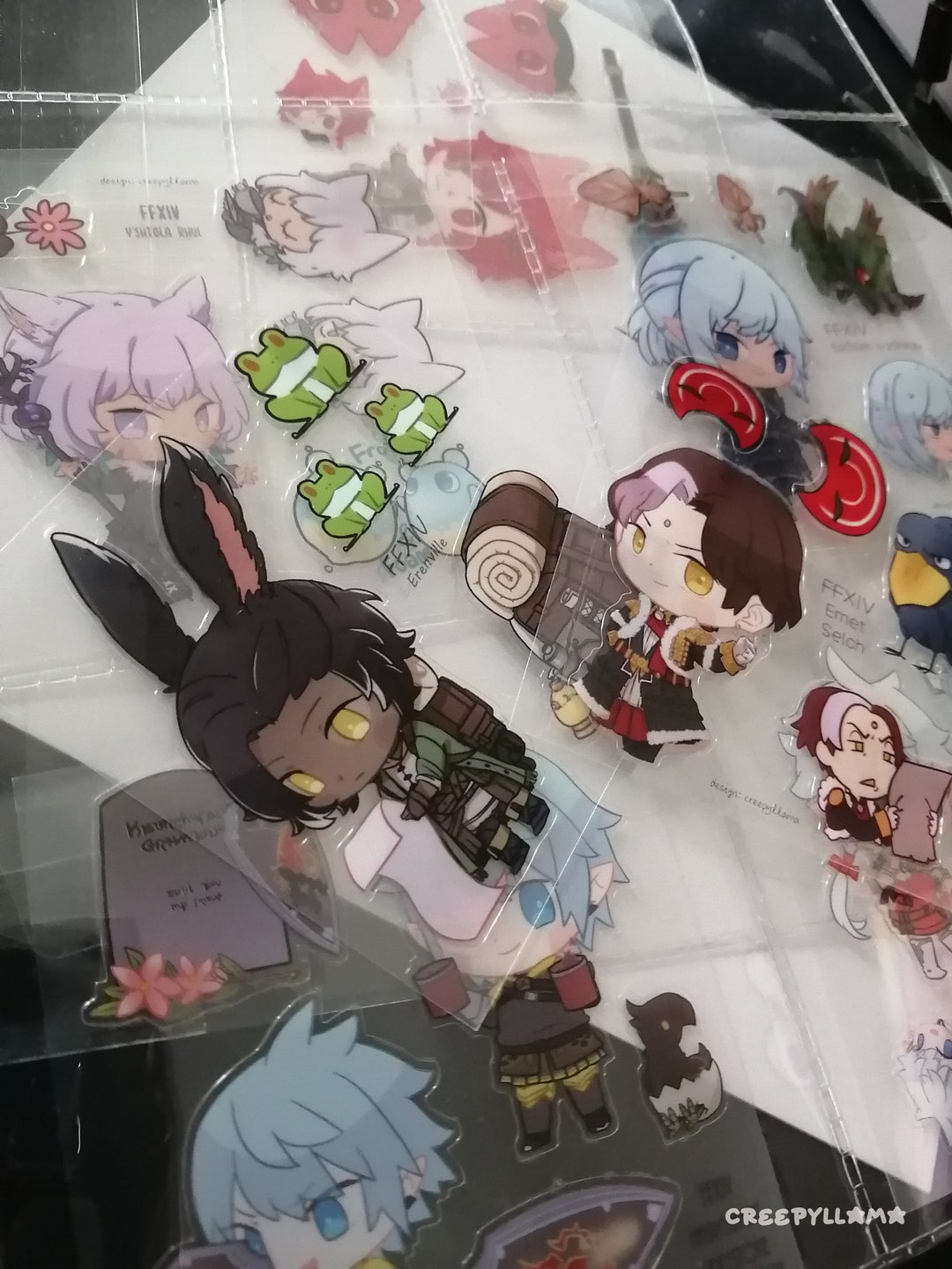 FF14 Scion Clear Sticker Sheet Final Fantasy XIV - Etsy Ireland