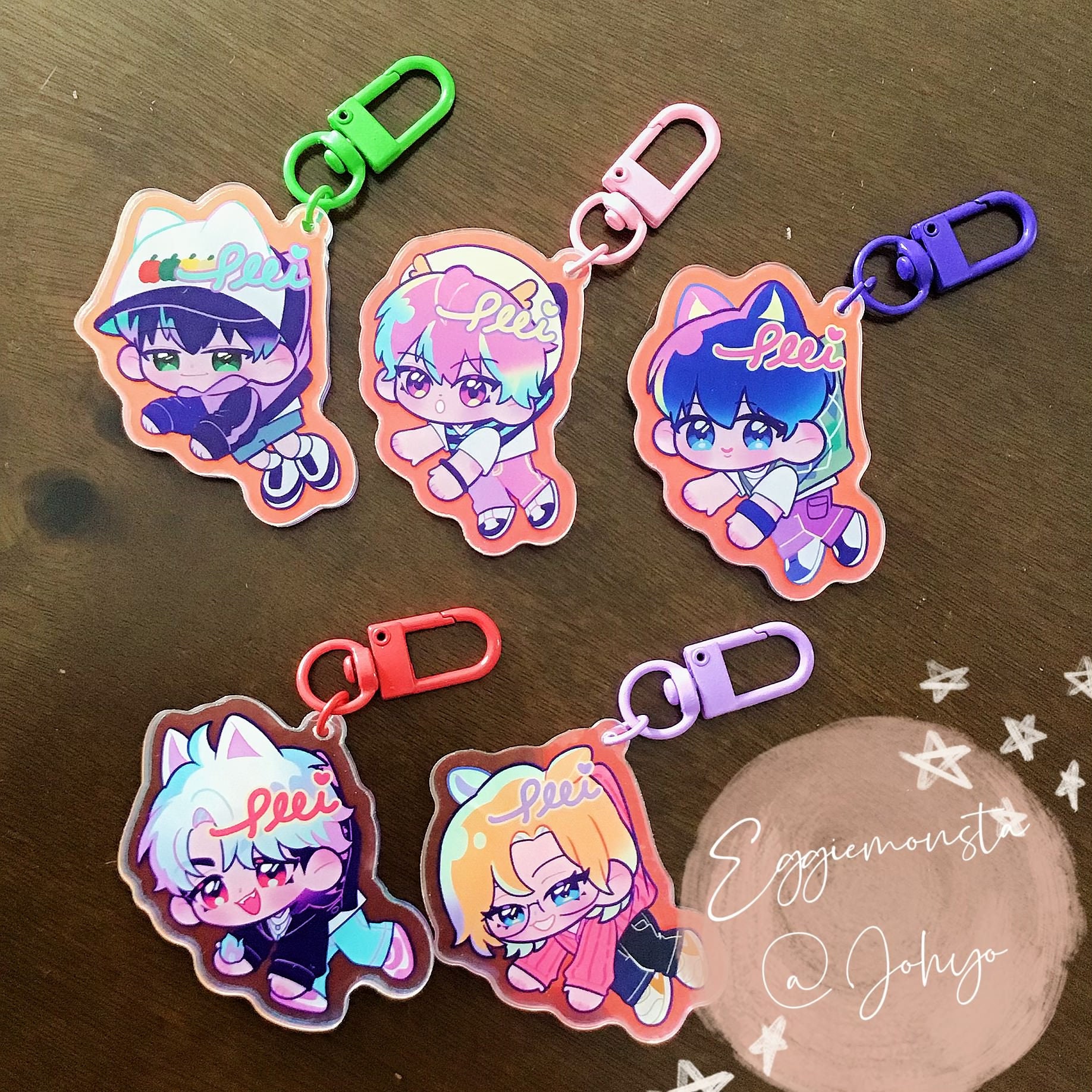 PLAVE Fanmade Iridescent Keychain Why Why Why by Johyo - Etsy