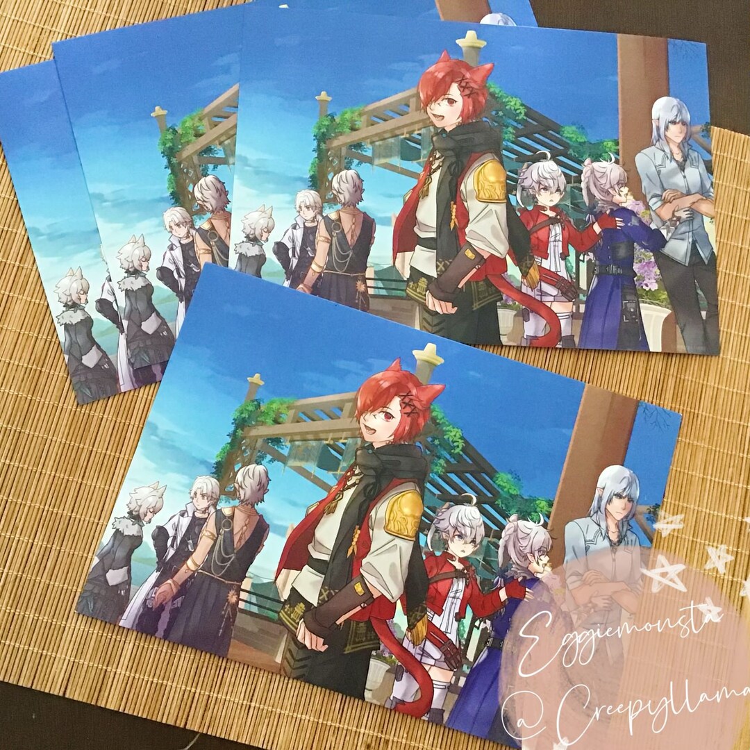 FFXIV EW Scion Graha Tia A6 Prints - Etsy